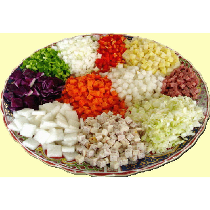 The working principle and advantages of fruit and vegetable dicing machine